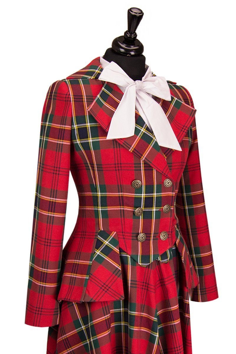 Lady Mary Jacket in Your Choice of Luxury Tartan | Etsy UK