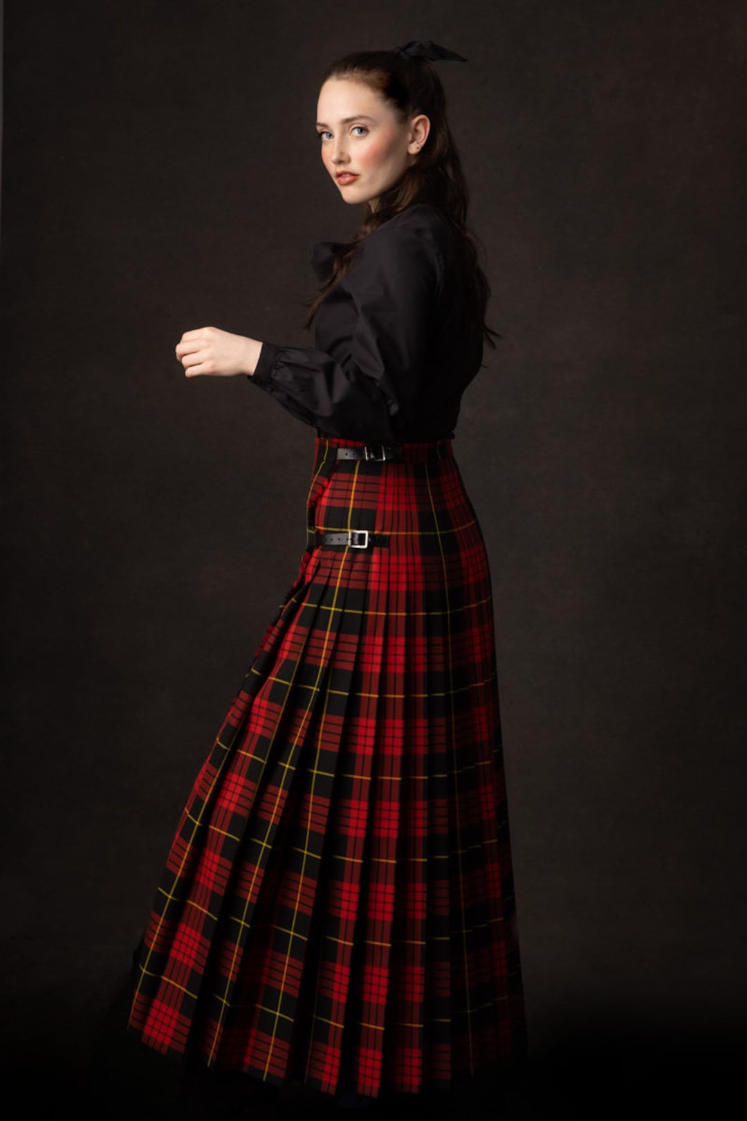 Lady's Custom Tartan Kilt ankle Length - Etsy