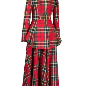 Lady Mary Jacket in Your Choice of Luxury Tartan | Etsy UK