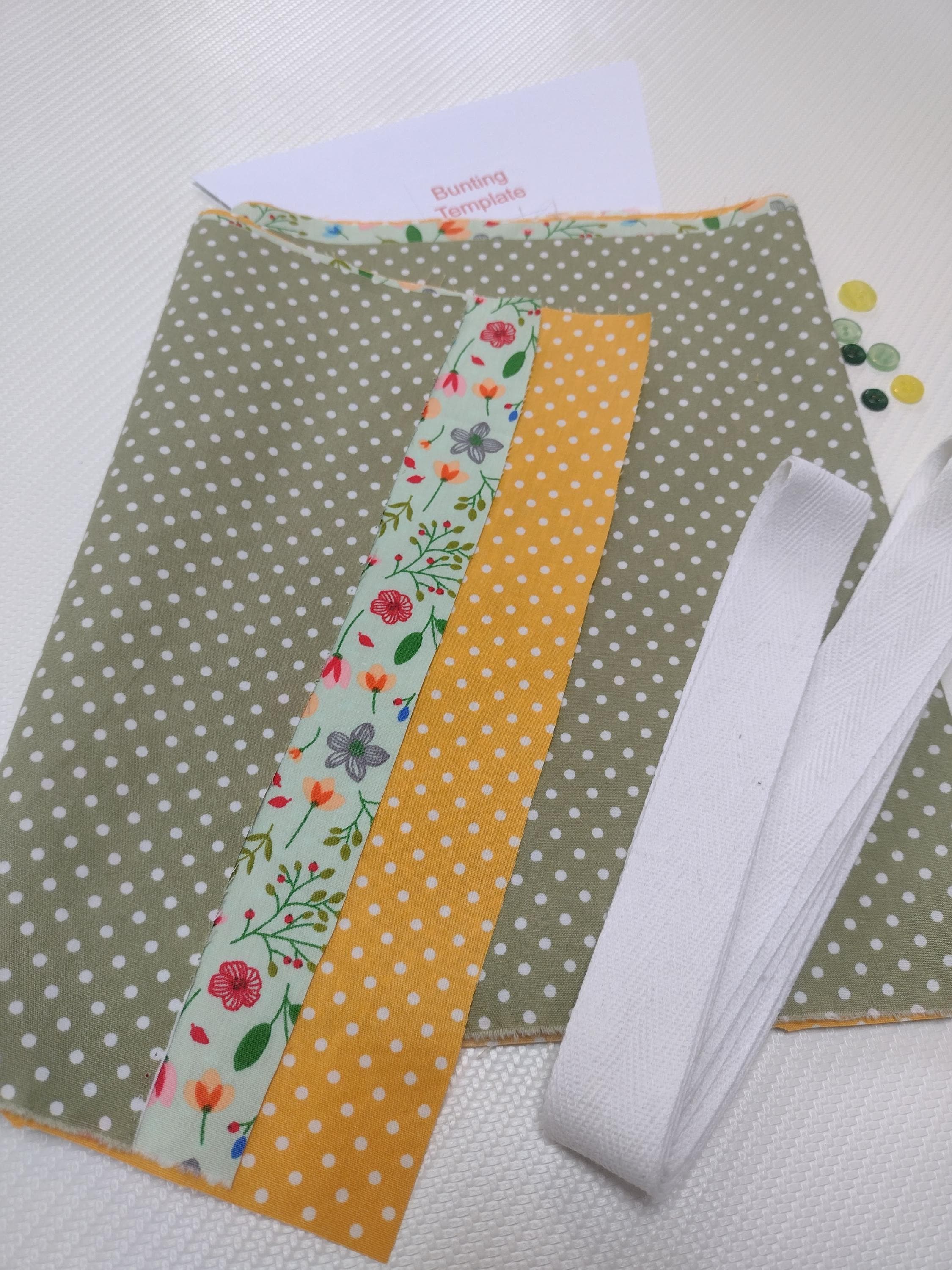 Make / Sew Your Own Bunting Kit - Craft Pack - Etsy