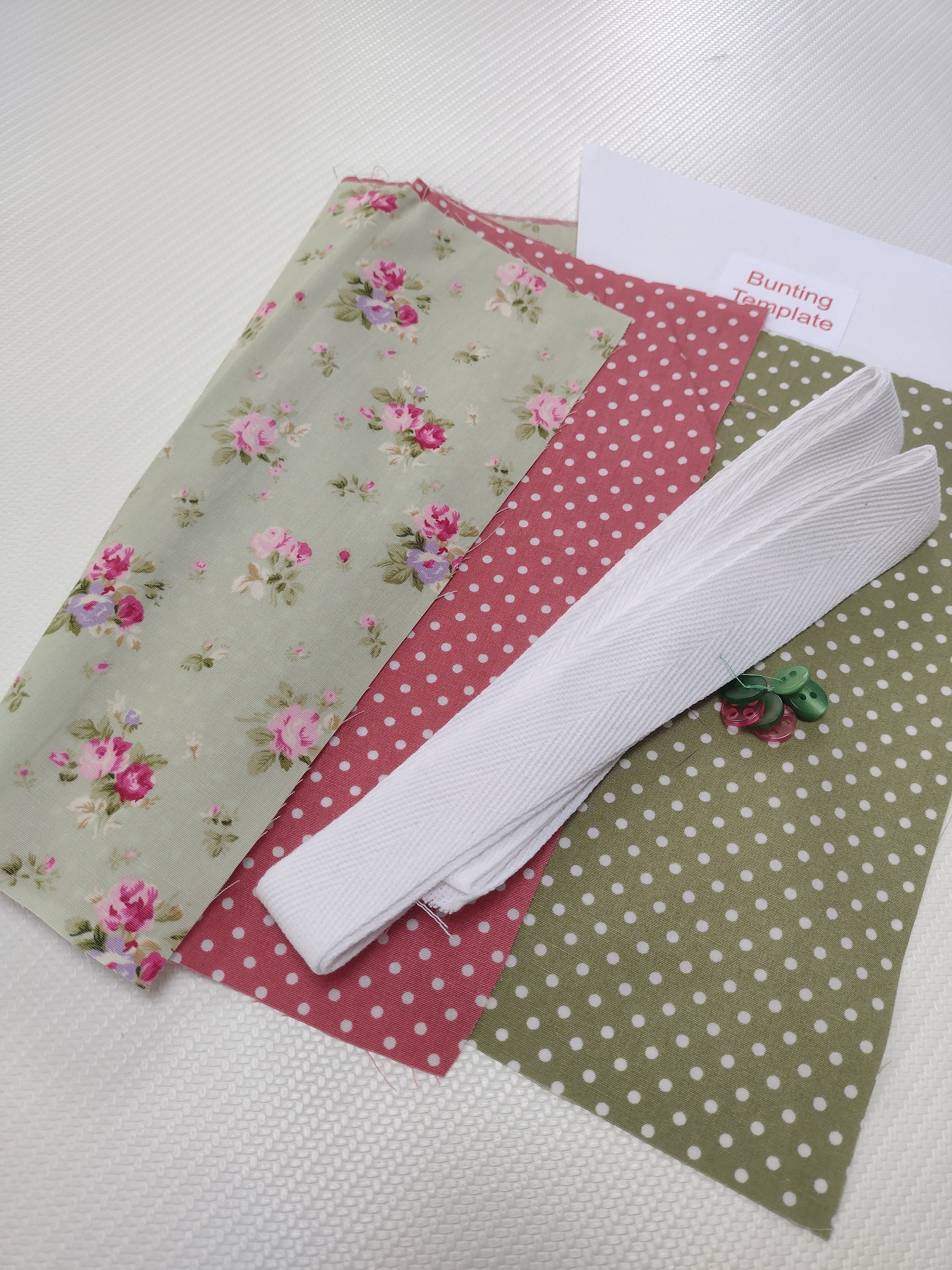 Make / Sew Your Own Bunting Kit Craft Pack - Etsy