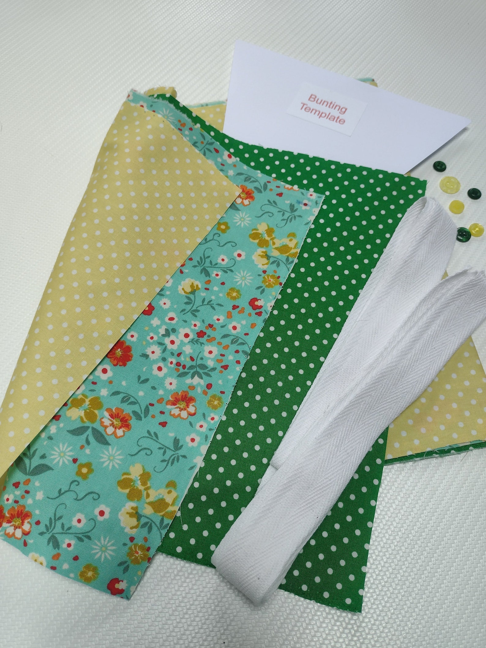 Make / Sew Your Own Bunting Kit Craft Pack - Etsy