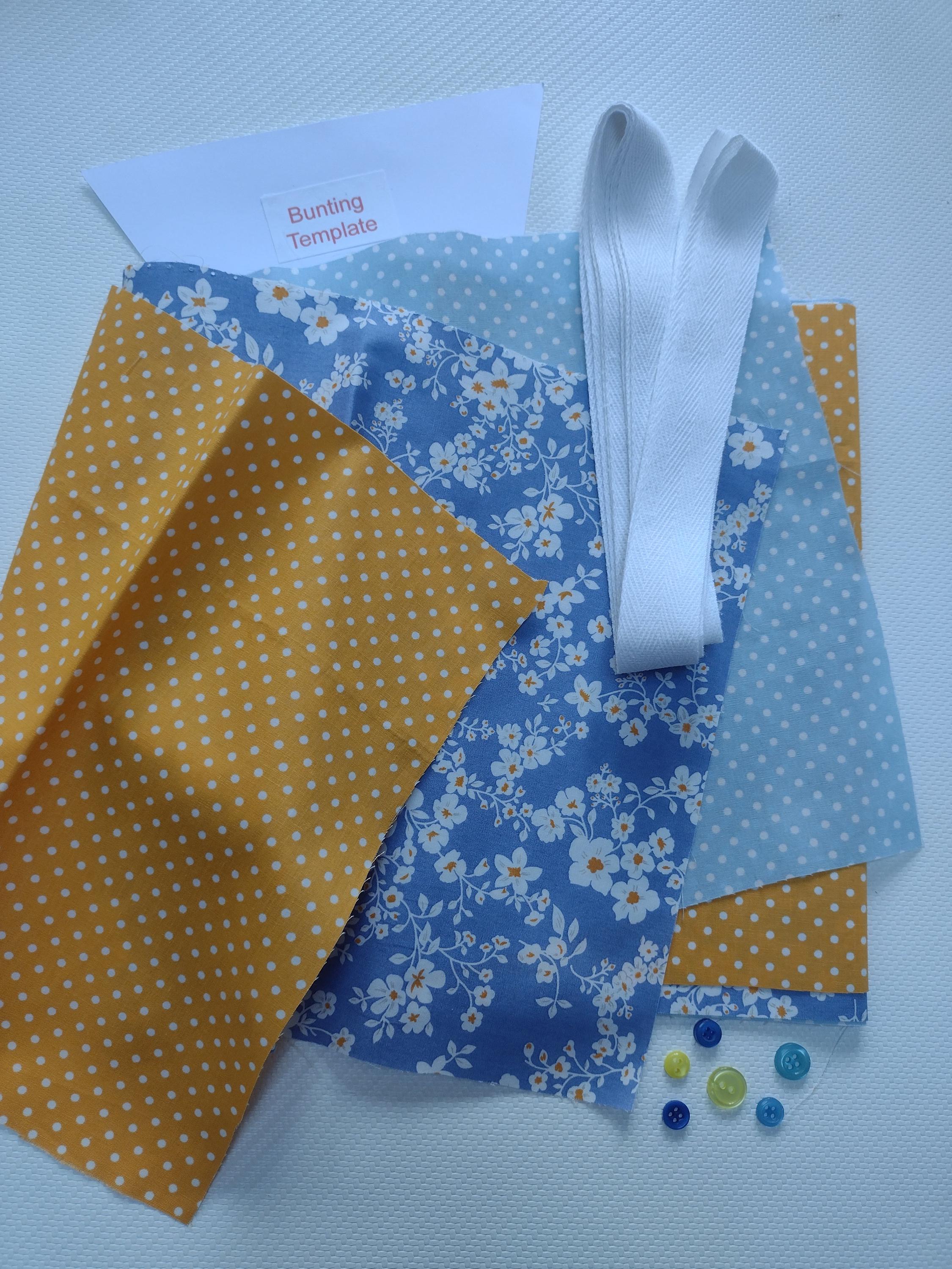 Make / Sew Your Own Bunting Kit - Craft Pack - Etsy