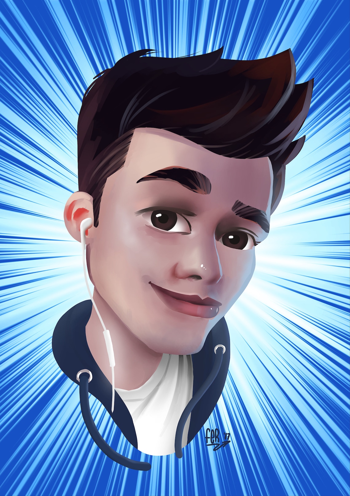 Custom caricature Avatar for your social networks Cartoon | Etsy