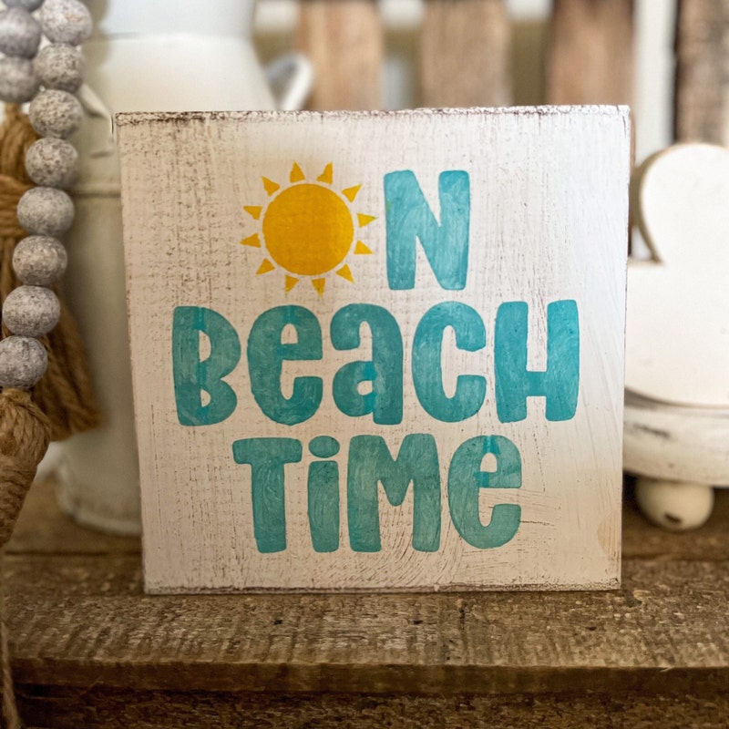 On Beach Time - Etsy