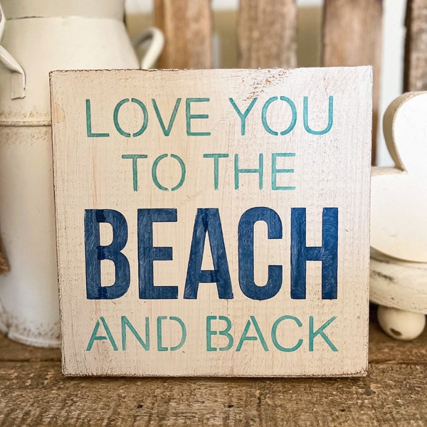 Wood Beach Sign - Etsy