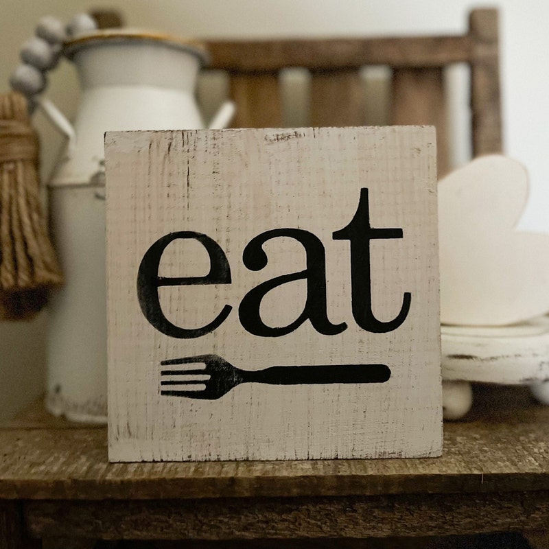 Eat Signs - Etsy