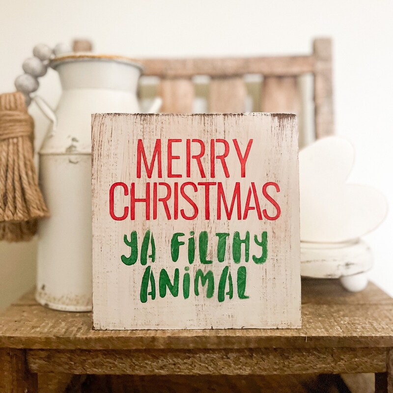Funny Christmas Sign - Etsy