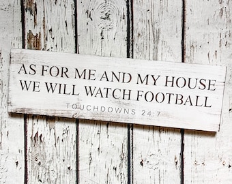 Football Man Cave | Etsy