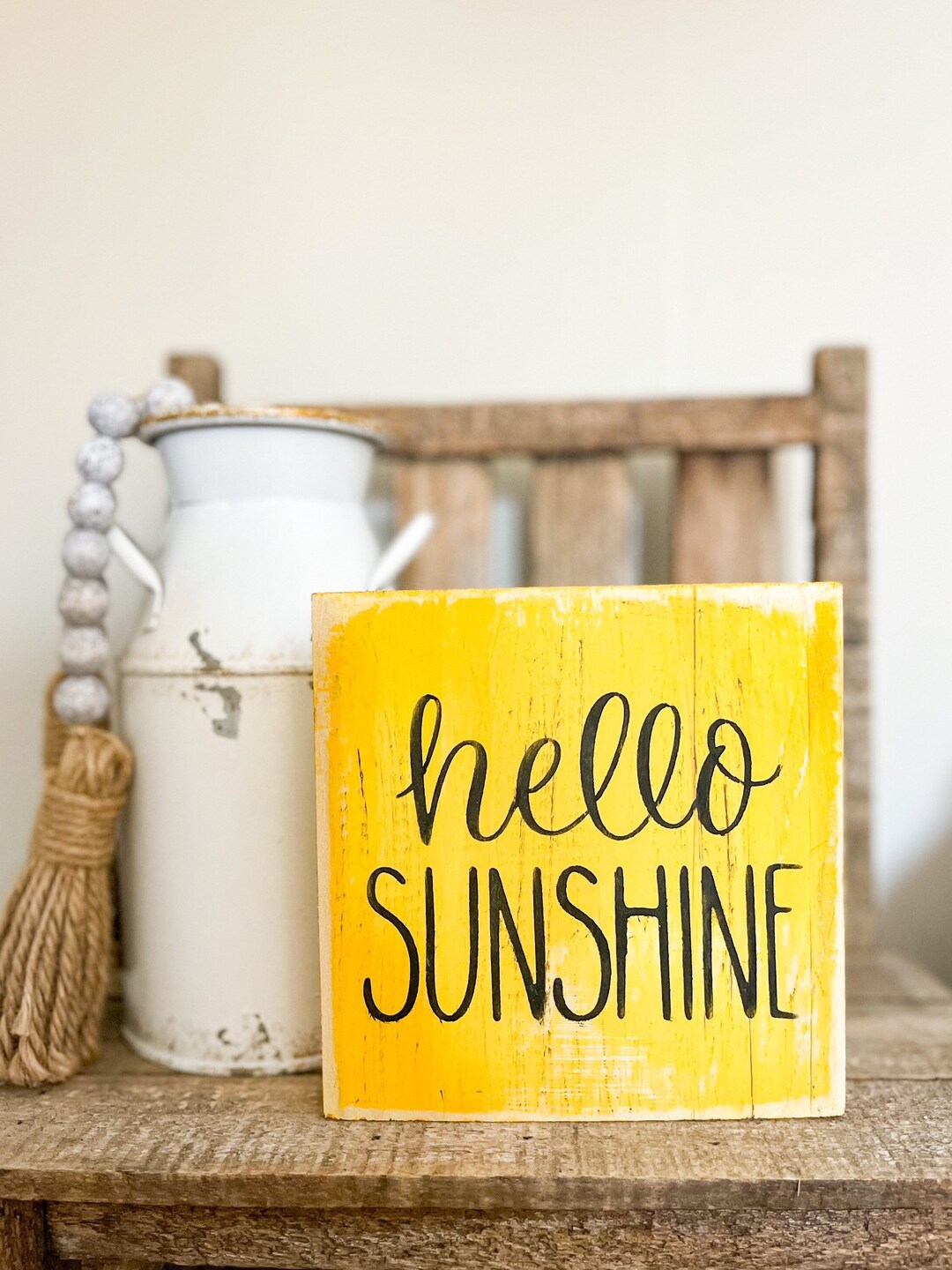 HELLO SUNSHINE SIGN, Summer Decor, Wood Sign - Etsy