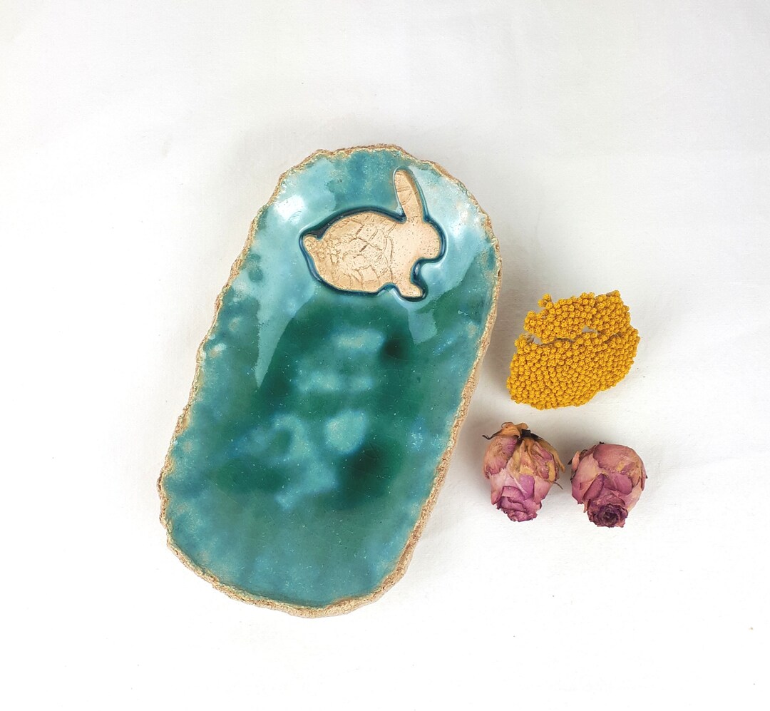 Easter Bowl Ceramic Easter Bunny Handmade - Etsy