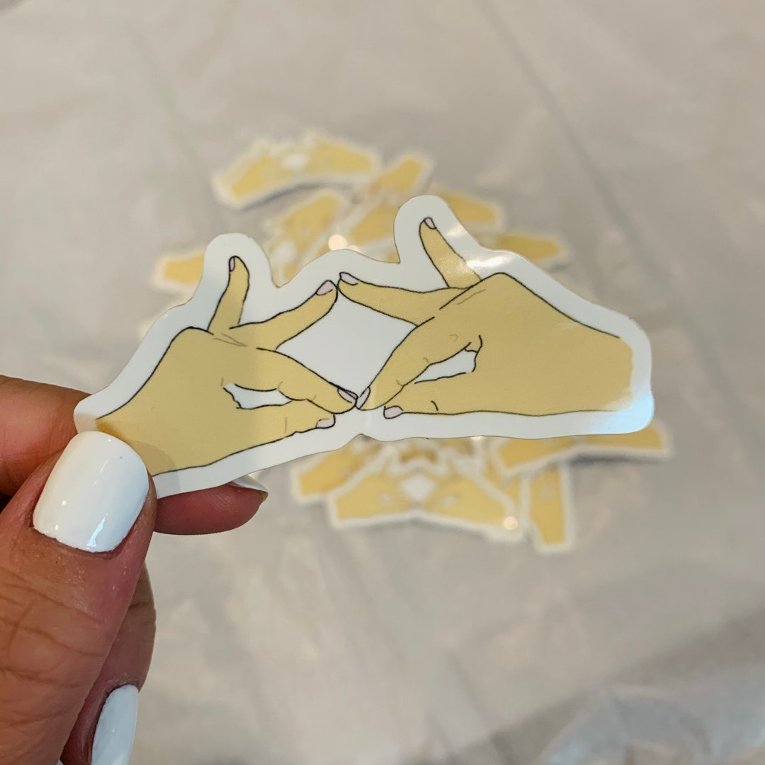 Alpha Kappa Delta Phi Sorority Hand Sign Stickers BULK ORDER - Etsy