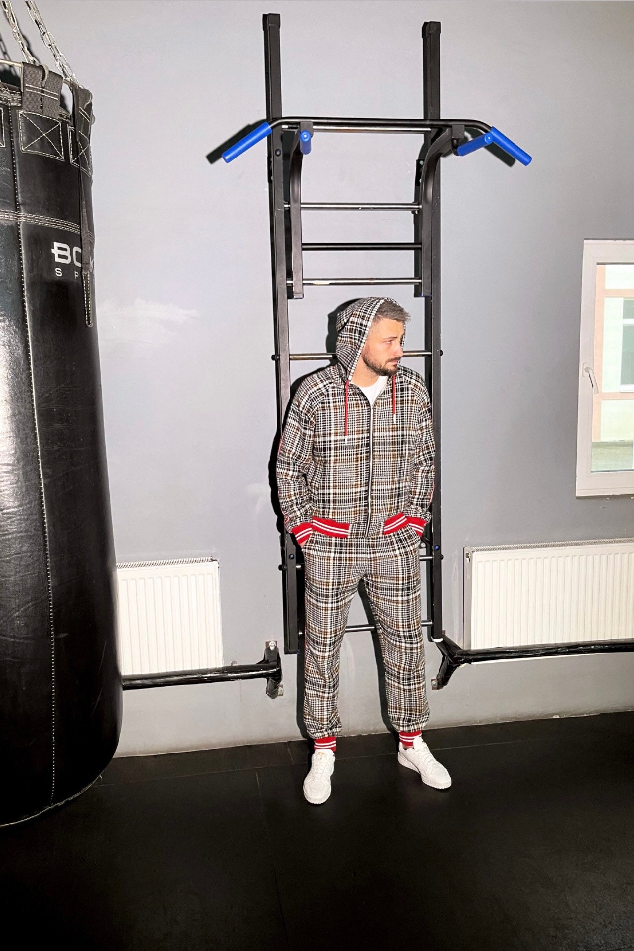 Tracksuit/tracksuit Gentlemen/tracksuit Man/tartan Tracksuit - Etsy