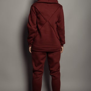 Sweatshirt/red Sweatshirt/red Clothes/red Style/women Sweater/red ...