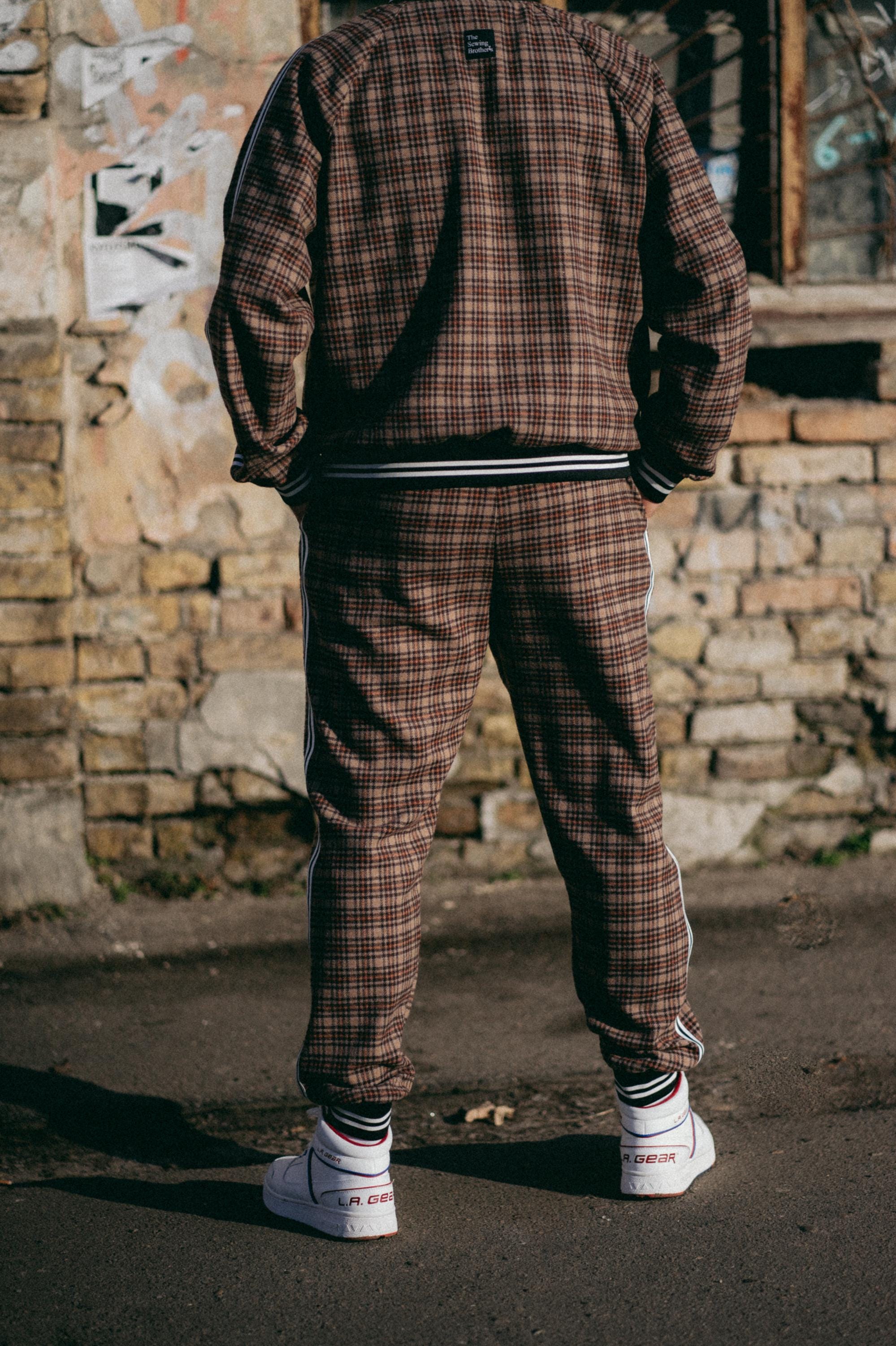 Tracksuit Gentlemen/ Tracksuit Men/ Tartan Tracksuit - Etsy