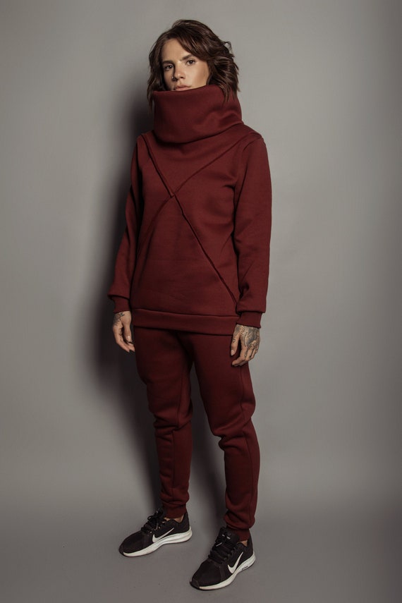 Sweatshirt/red Sweatshirt/red Clothes/red Style/women - Etsy