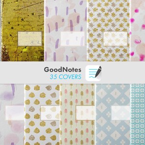 Set of 35 Goodnotes Covers - Etsy