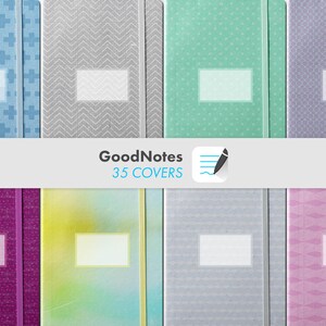 Set of 35 Goodnotes Covers - Etsy