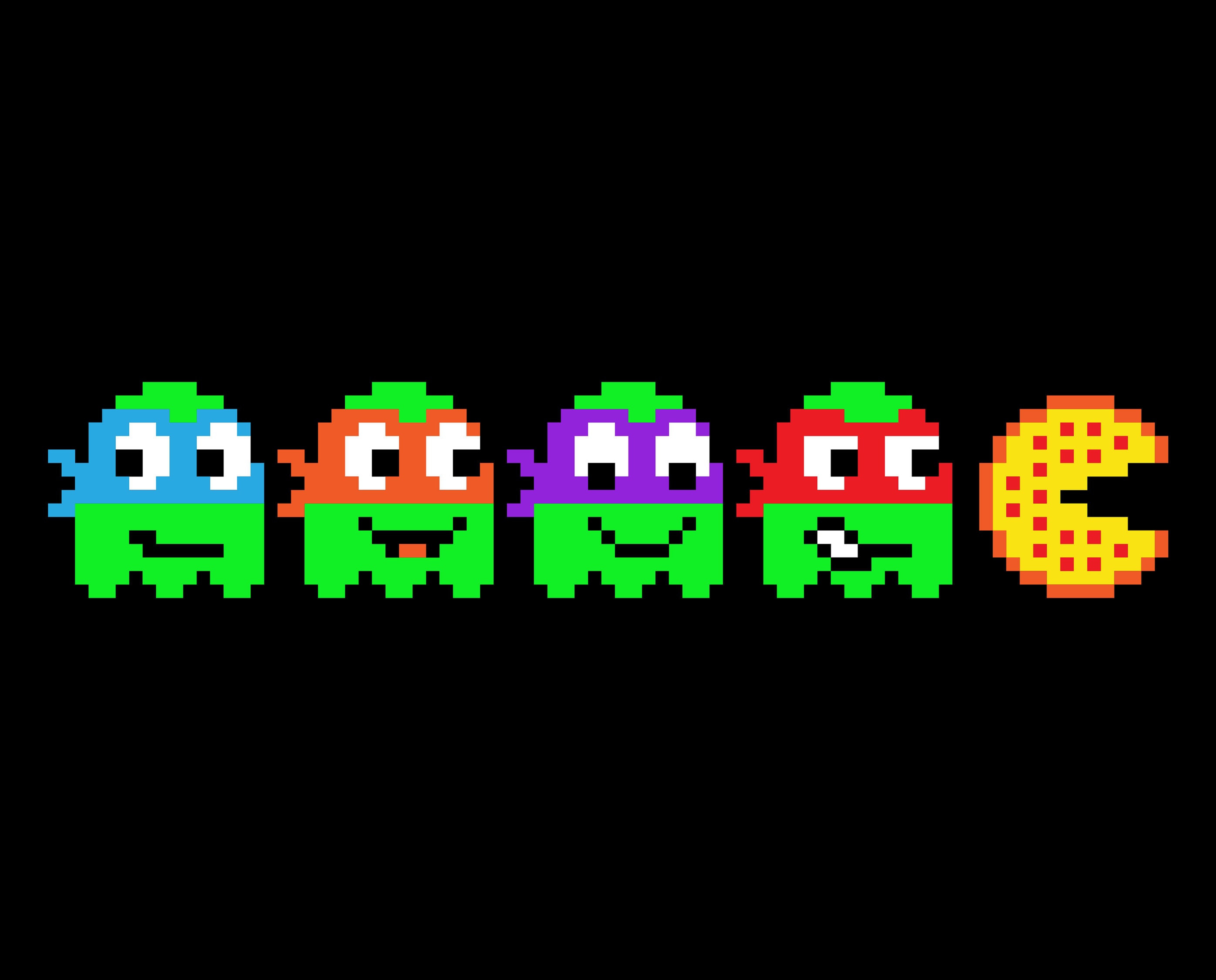 Ninja Turtles / 8-bit mutant Ninja Ghosts T-shirt | Etsy