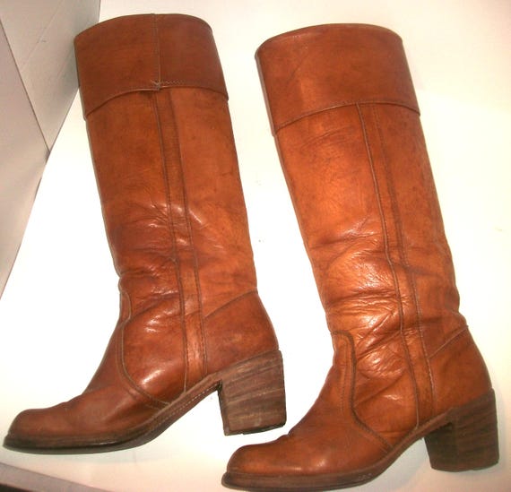 Vintage Sixties Original Frye Black Label Campus Boot… - Gem