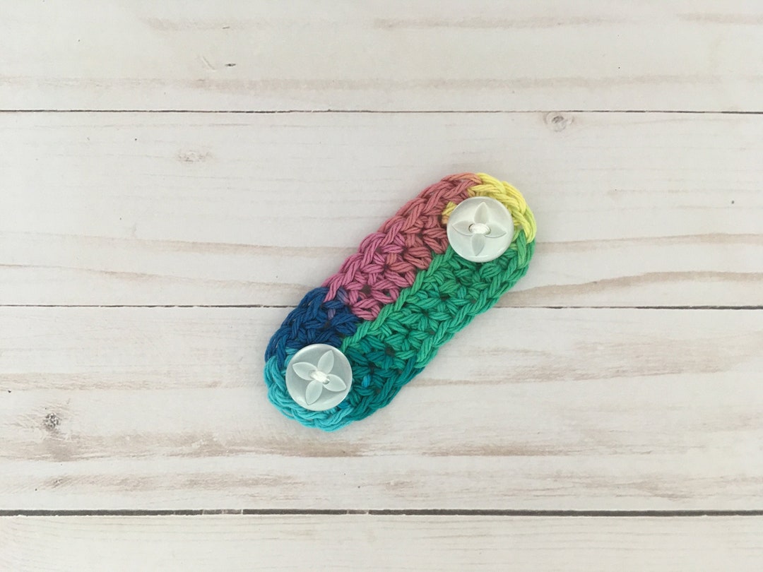 119. Mask Mate, Face Mask Button Band, Face Mask Ear Saver, Crochet ...