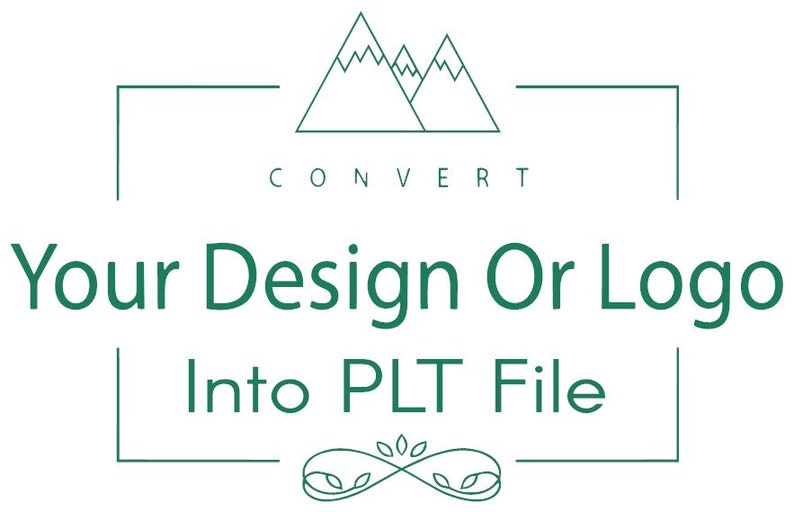 Convert Your Design or Logo to PLT Engraving File - Etsy