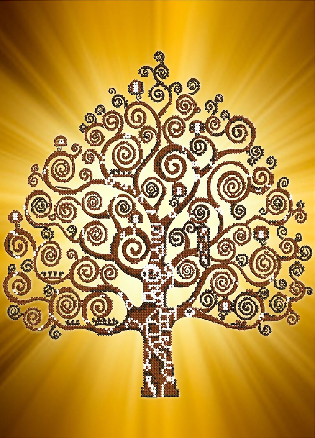 Tree of Life Embroidery Kit Needlepoint Kit Modern Embroidery - Etsy