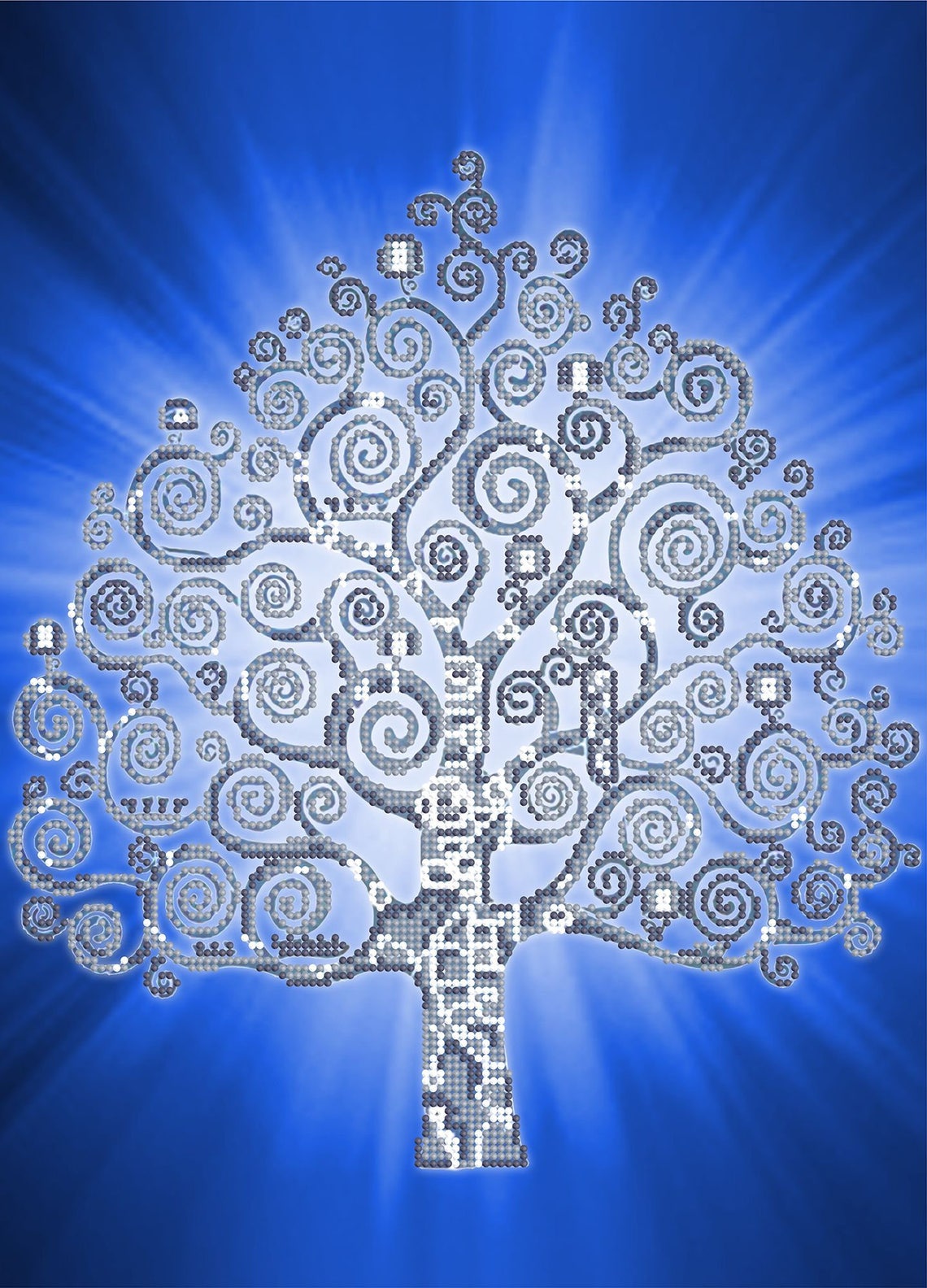 Tree of life Embroidery kit Needlepoint kit Modern embroidery | Etsy