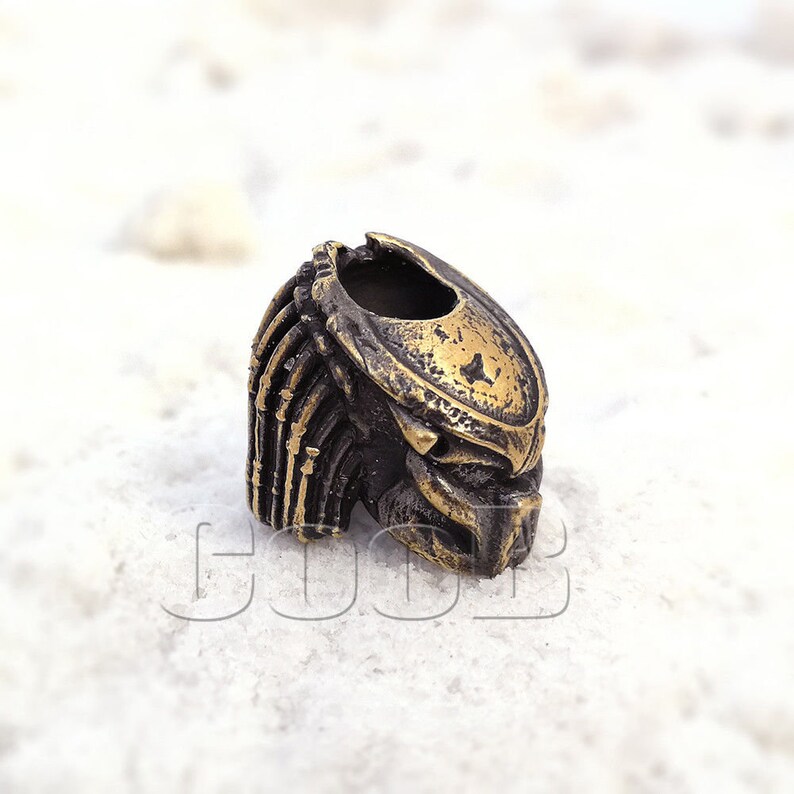 Author's EDC Bead Charm Necklace Pendant Bead PREDATOR - Etsy