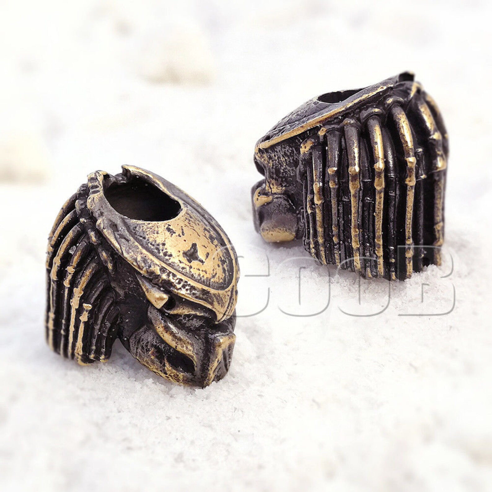 Author's EDC Bead Charm Necklace Pendant Bead PREDATOR - Etsy