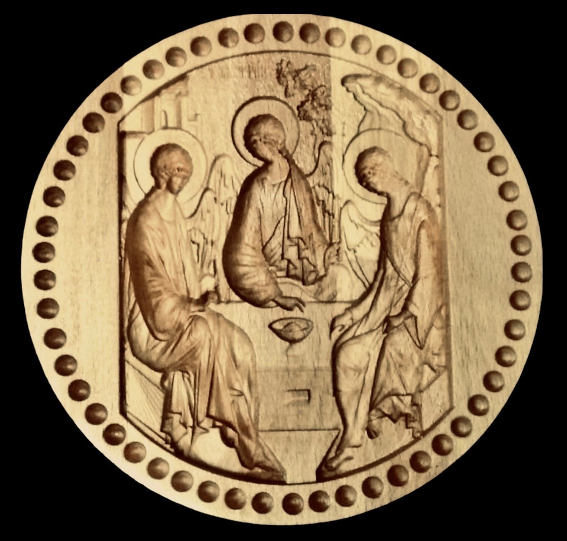 Wooden Hand Carved Stamp for Holy Bread Orthodox Liturgy | Etsy