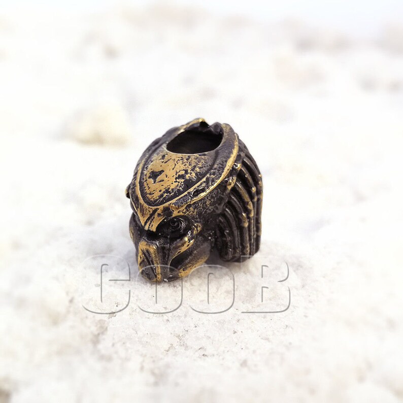 Author's EDC Bead Charm Necklace Pendant Bead PREDATOR - Etsy