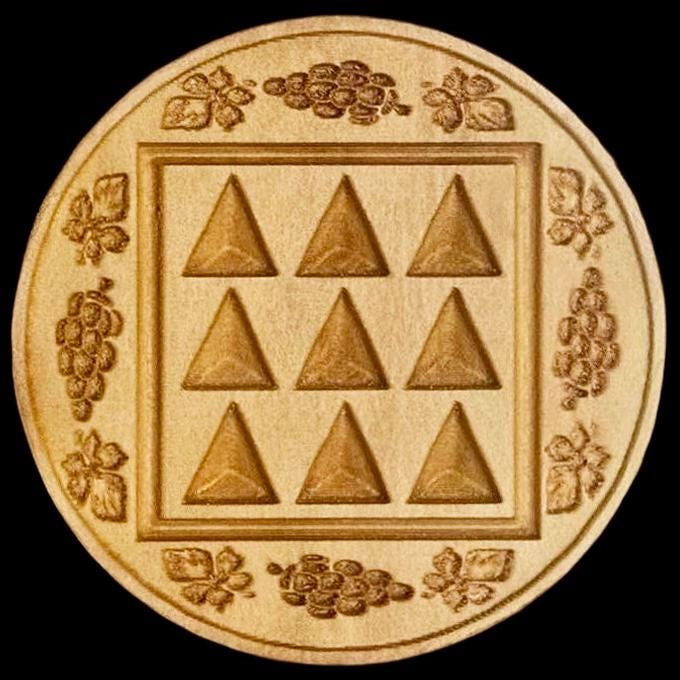Stamps for Holy Bread Orthodox Liturgy Traditional Prosphora. Cookie ...