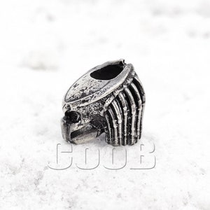 Author's EDC Bead Charm Necklace Pendant Bead PREDATOR HEAD for ...