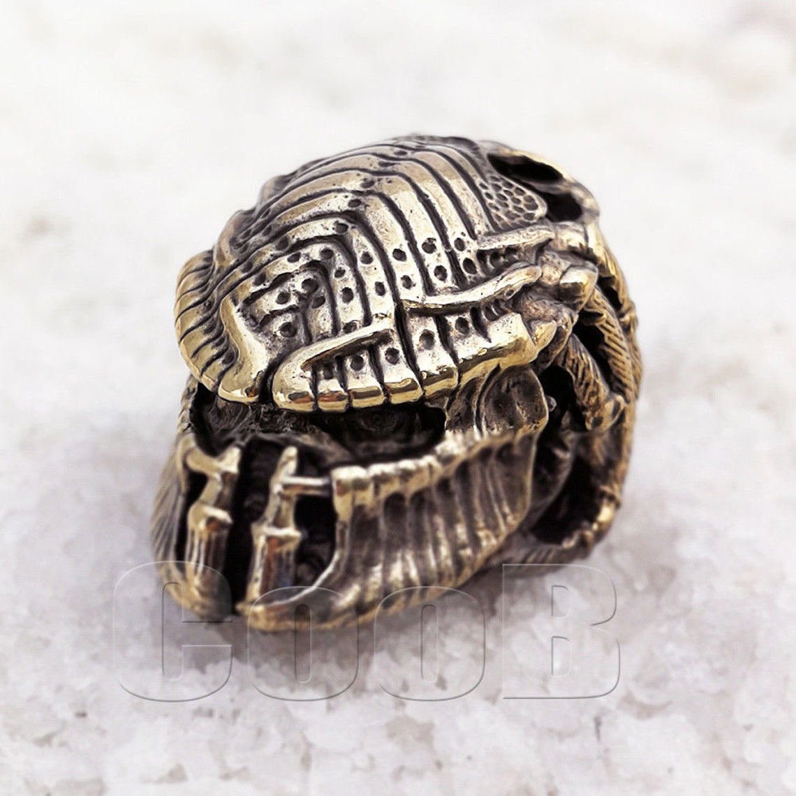 Author's EDC Bead Charm Necklace Pendant Bead PREDATOR | Etsy