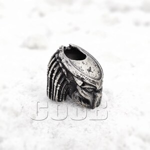 Author's EDC Bead Charm Necklace Pendant Bead PREDATOR HEAD for ...