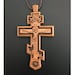 Super Exclusive Orthodox Pectoral Neck Cross Wooden Handmade Crucifix ...