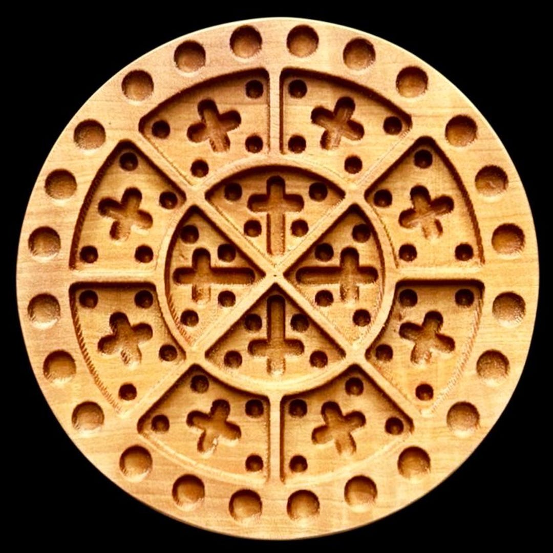Stamp Seal Holy Bread Orthodox Liturgy Traditional Prosphora. Indian ...