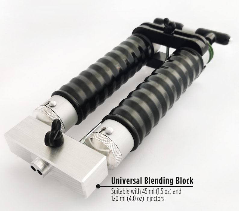 2x120 Ml / 2x4 Oz Professional Aluminium Injector Soft Bait Form ...
