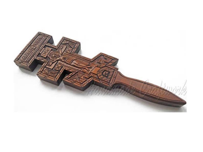 Unique Orthodox Hutsul Handmade Wooden Altar Wall Cross - Etsy