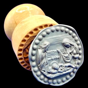 Wooden Stamp Holy Bread Orthodox Traditional Prosphora Bakeware Baking ...