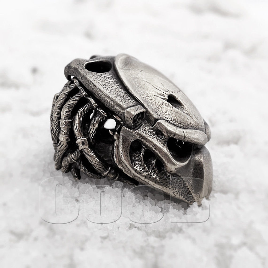 Author's EDC Bead Charm Necklace Pendant Bead PREDATOR | Etsy