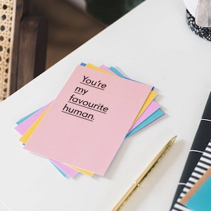 Compliment Card Postcard Pack - Positive Affirmation Postcard Set ...