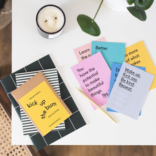 Motivational Postcards - Etsy UK