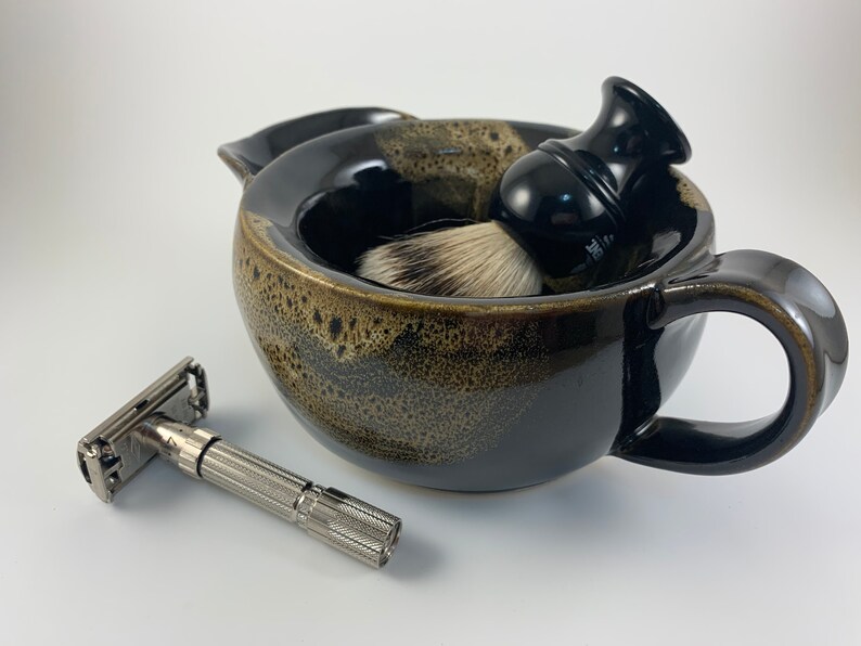 Shaving Scuttle for Warm Wet Shaving, Shaving Bowl, Ready to Ship ...