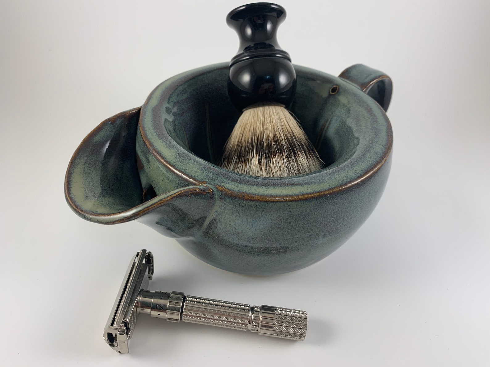 Shaving Scuttle for Warm Wet Shaving Shaving Bowl Free - Etsy