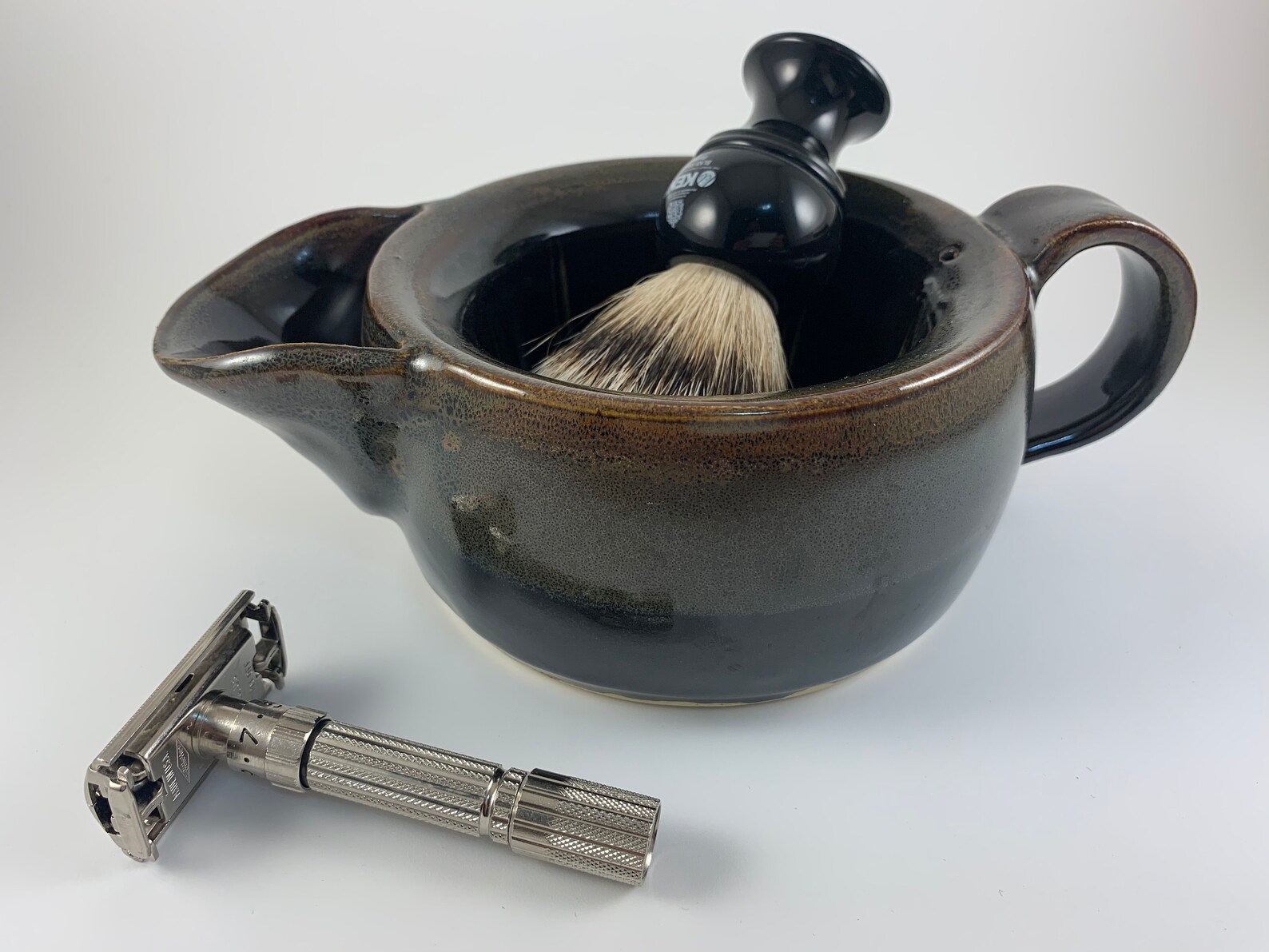 Shaving Scuttle for Warm Wet Shaving Shaving Bowl Free - Etsy