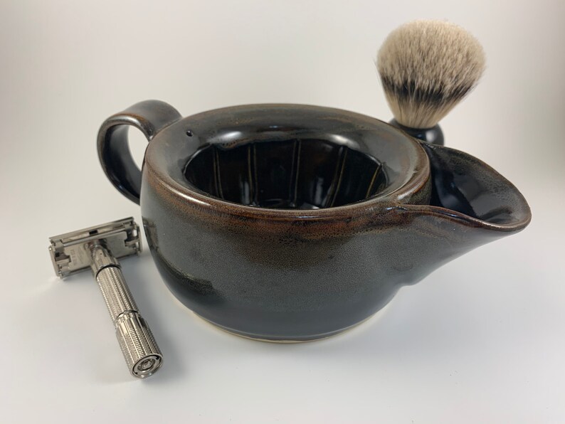 Shaving Scuttle for Warm Wet Shaving shaving bowl Free | Etsy