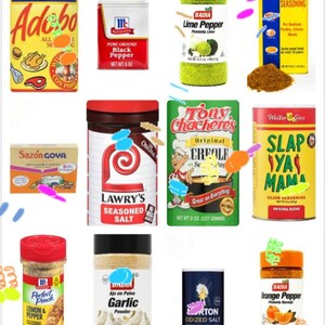 Mini Seasoning Keychains Travel Seasoning Keychains Mini Shaker ...