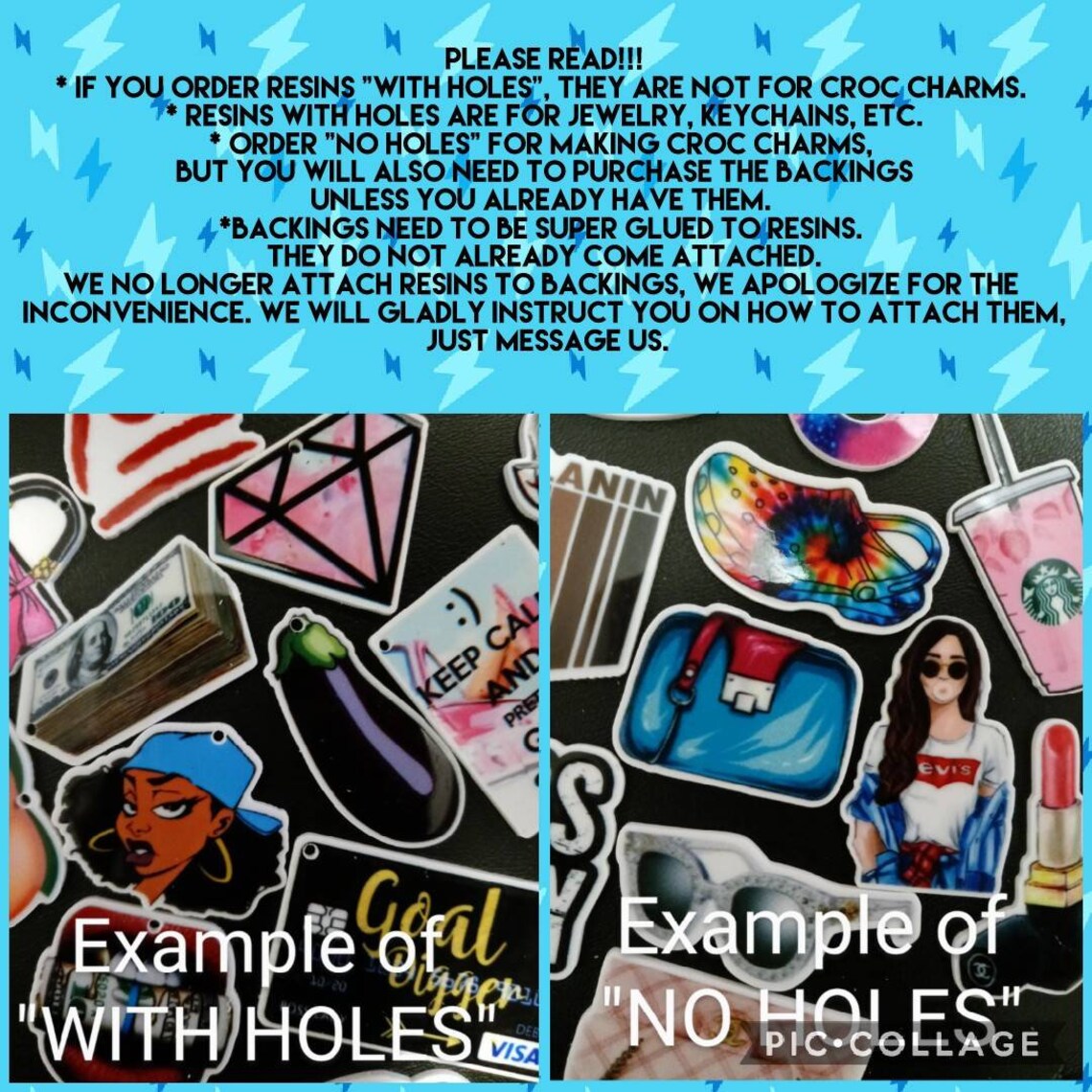 9 Piece Mix Set of Retro Throwback Old School 90's Theme Planar Resin ...